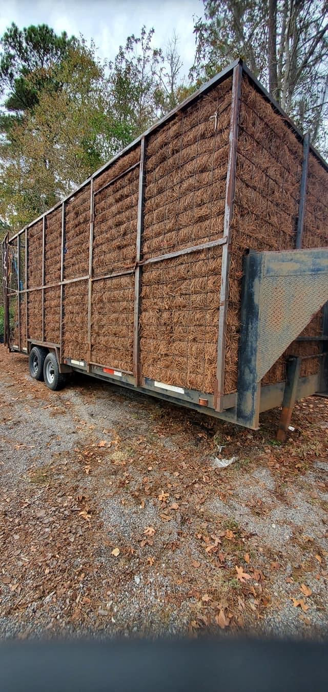 Pine Straw – Pooler Plant Pick-Up Station